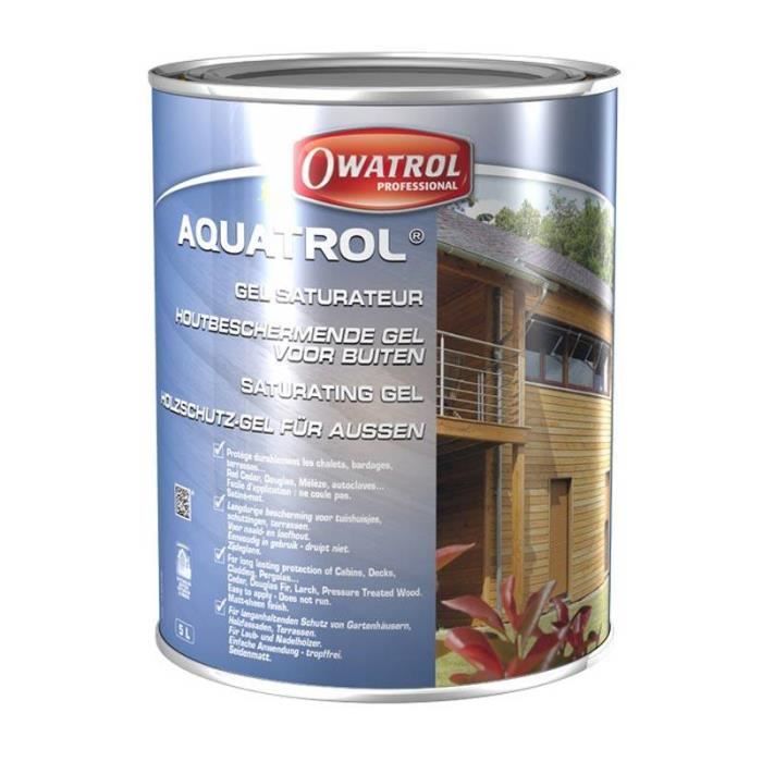 Gel saturateur AQUATROL OWATROL - 5 Litres - Incolore - Cdiscount Bricolage