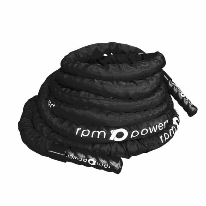 Corde Ondulatoire de musculation Sport - RPM Power - 15m - 38mm ...