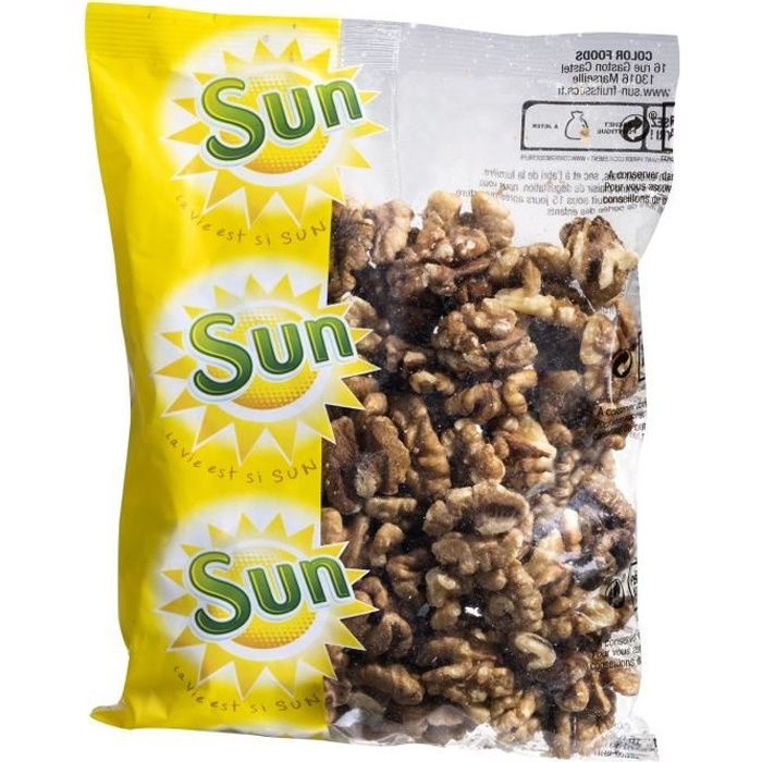 Cerneaux de noix en sachet de 250g Sun - Cdiscount Au quotidien