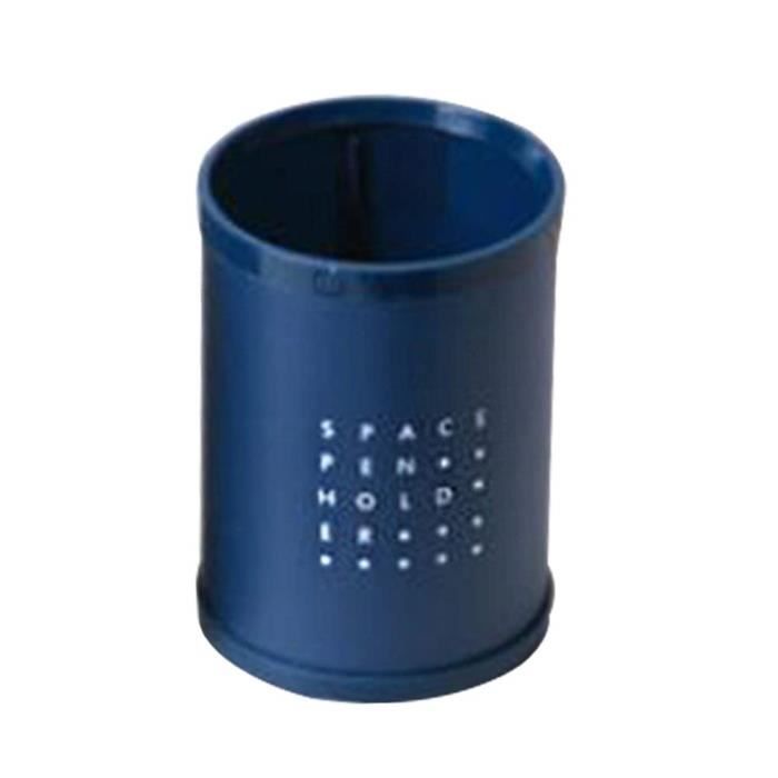 Pot à Stylo Rond en Plastique Pot de Rangement Papeterie Organisateur ...