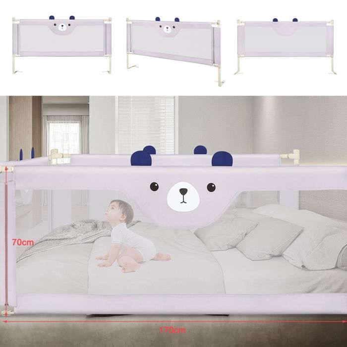 XUANYU Barrière de Lit Portable Bébé,XXL, Portable & Pliable,avec ...