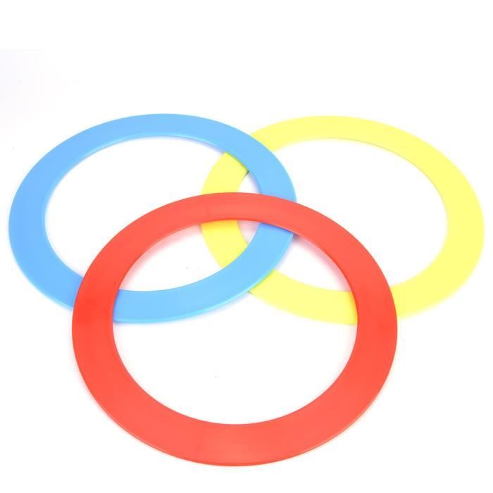 Juggling Throw Ring, Blue Red Yellow Acrobatics Throw Ring, PP Material ...