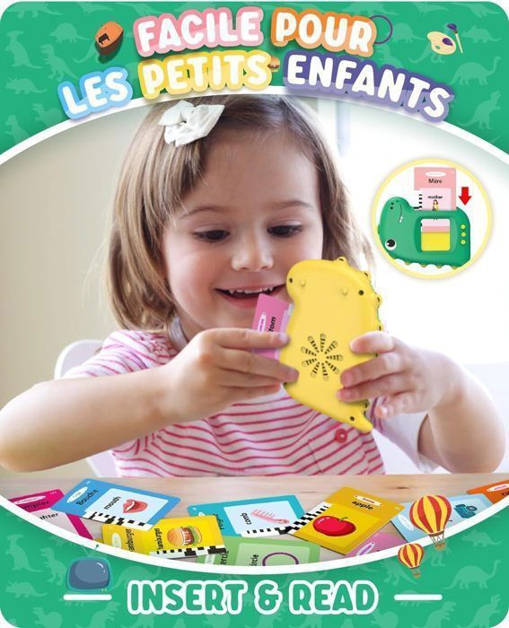 Jouet Montessori avec Français Cartes 112 Feuilles de 224 Mots, Cadeaux ...