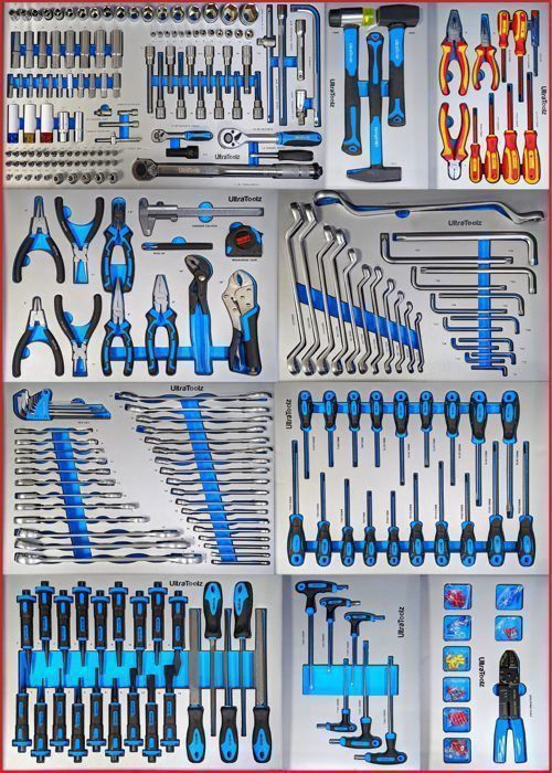 Servante d'atelier - BARRACUDA TOOLS - Ultra Pro - 12 tiroirs - 259 ...