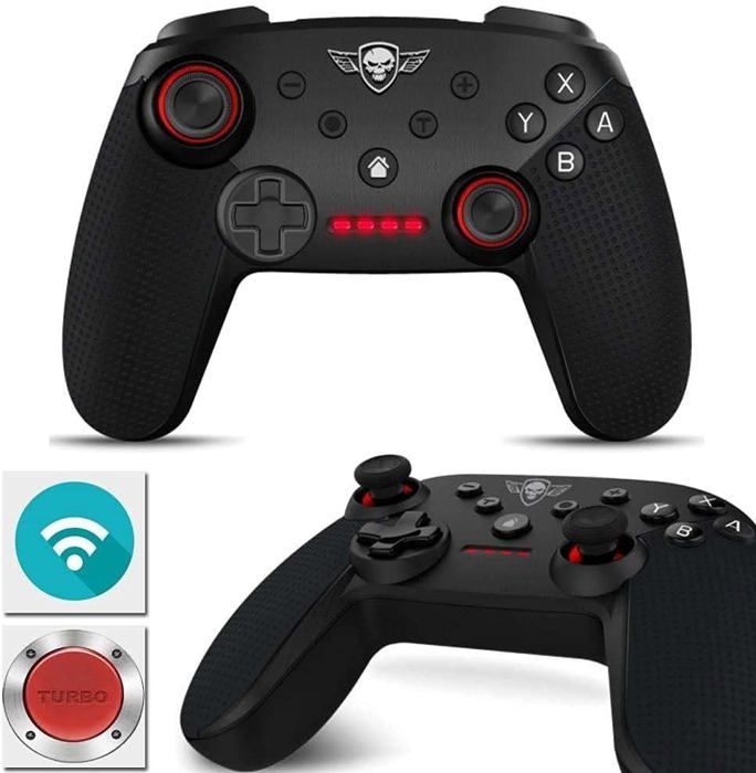 Manette Switch PGS Bluetooth Gamepad Pro Gaming Noir – Sans Fil ...