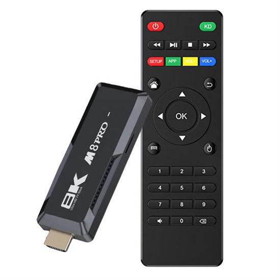 M8 PRO TV Stick 1GB 8GB Android 12.1 Smart TV Box AIIwinner H313 2.4G+5G Dual Band WIFI Android ...