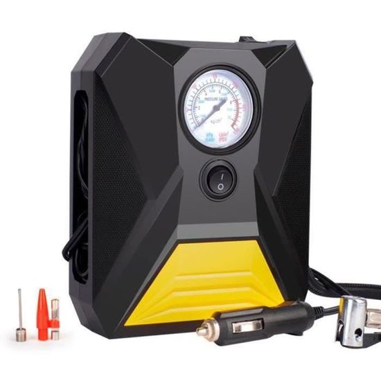COMPRESSEUR AUTO Gonfleur Pneus Voiture12V Compresseur d'Air ...