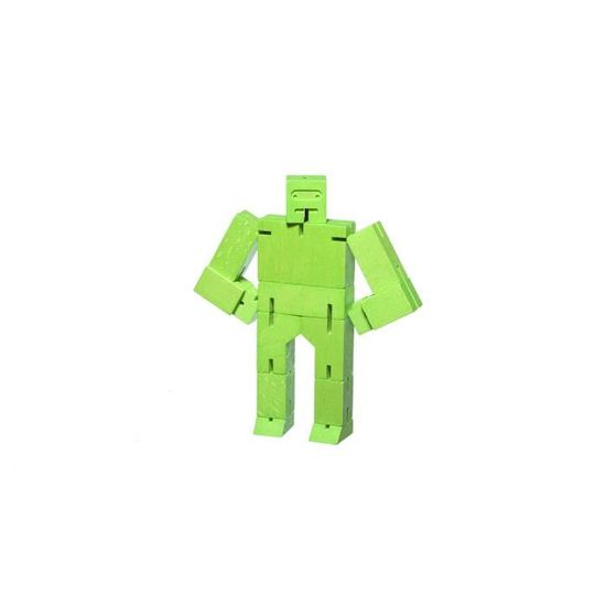 Areaware Small Cubebot Green Puzzle By - Cdiscount Jeux - Jouets
