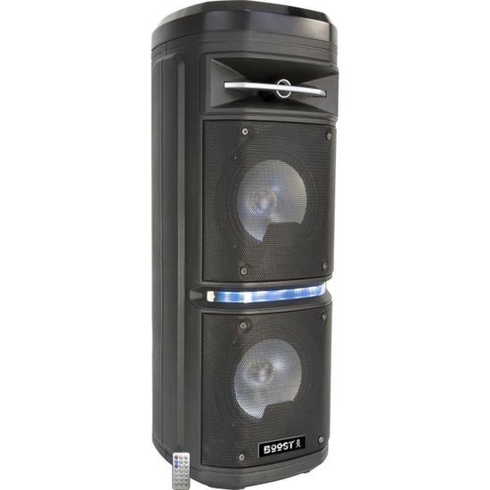 Enceinte BOOST-COSMO2800 - Bluetooth - Entrée USB et microSD ...