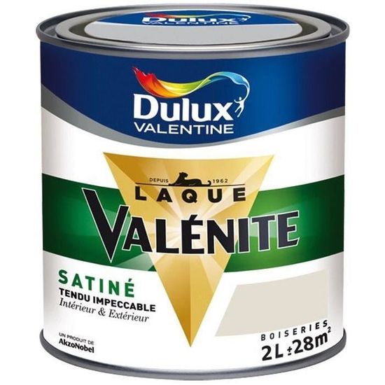 Laque valenite satin 2L lin clair - Cdiscount Bricolage