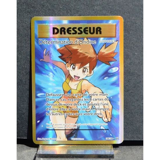 Carte Pokémon 108-108 Détermination D'ondine FULL ART XY - Évolutions ...