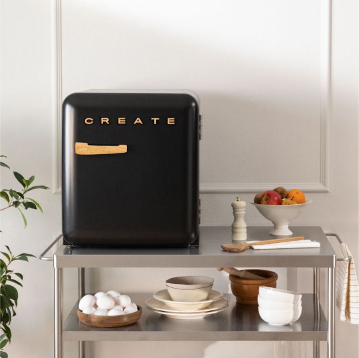 Réfrigérateur rétro - Create - 48L - Esthétique années 50 - Grande ...