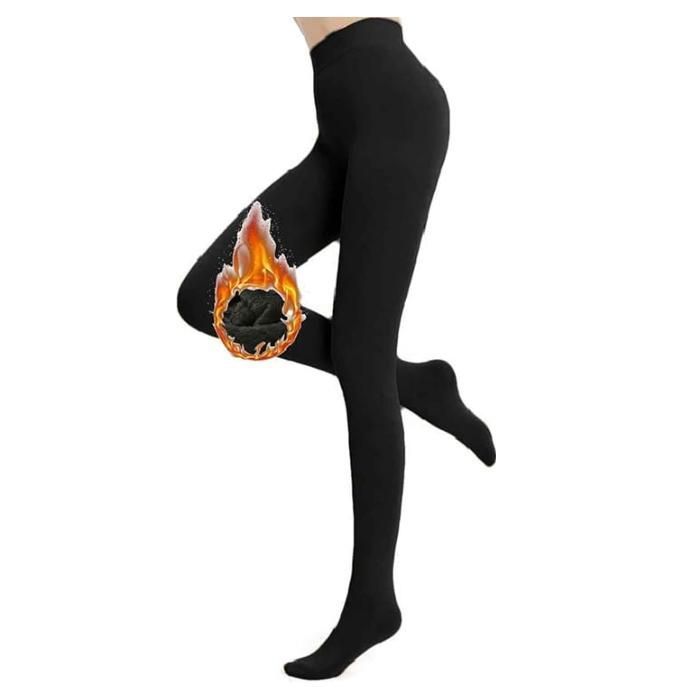 COLLANT THERMIQUE -LEGGING THERMIQUE.Collant Femme Hiver Grande Taille ...