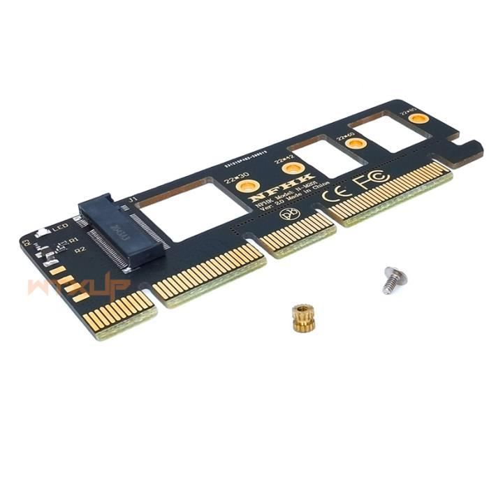 Pour PCIe x16 - Adaptateur M.2 Nvme Ssd Vers Pci Express X1 X4 X16 ...