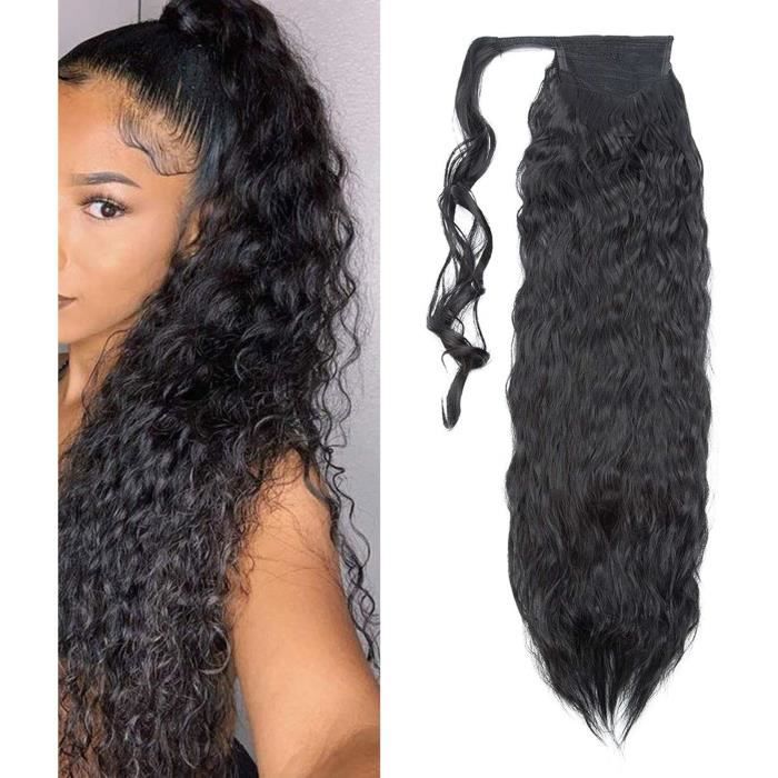 Postiche Chignon Extension A Clip Cheveux Naturel Ponytail Pâte Magique ...