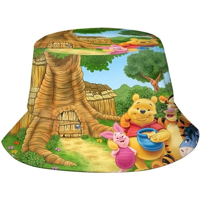 PH Pillows Winnie The Pooh Bucket Hat est Fisherman Cap Basin Hat[4218 ...