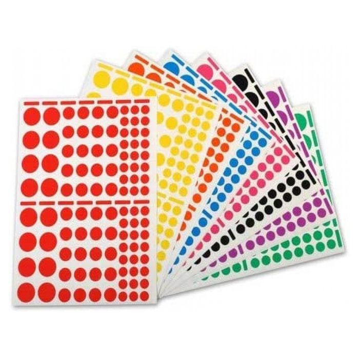 Gommettes géométriques - Apli - 18 feuilles - Repositionnables ...
