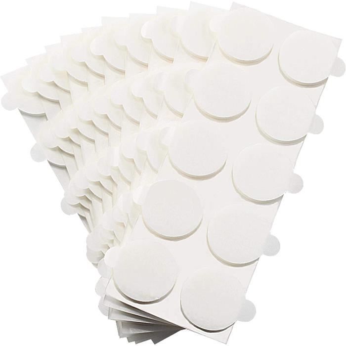 Pastilles adhésives en mousse, à double face, fortement adhésives, 1 mm ...
