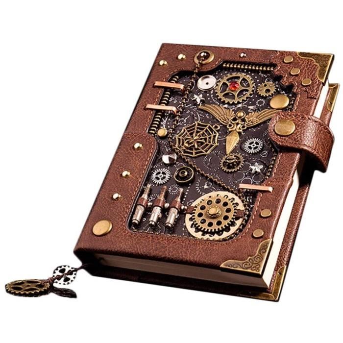 Carnet Cahier d’histoire rétro Journal cortical en métal Matériel ...