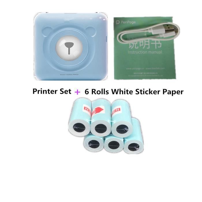 Toutes nos imprimantes,Mini-imprimante Photo de poche sans encre ...