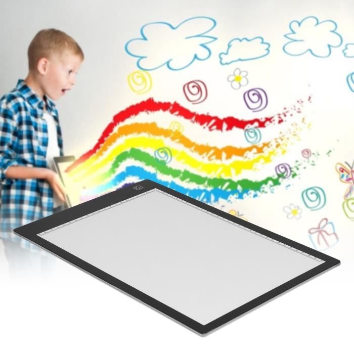 Tablette graphique LED A4 - HURRISE - Luminosité réglable - Design ...