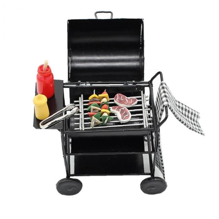 Dollhouse Cuisine Meubles Aliments Barbecue Barbecue Barbecue Barbecue ...