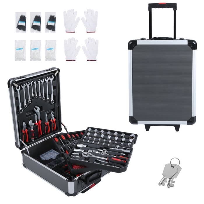 Mallette à Outils complete 810PCS -COFFRET à Outils - Cdiscount Bricolage