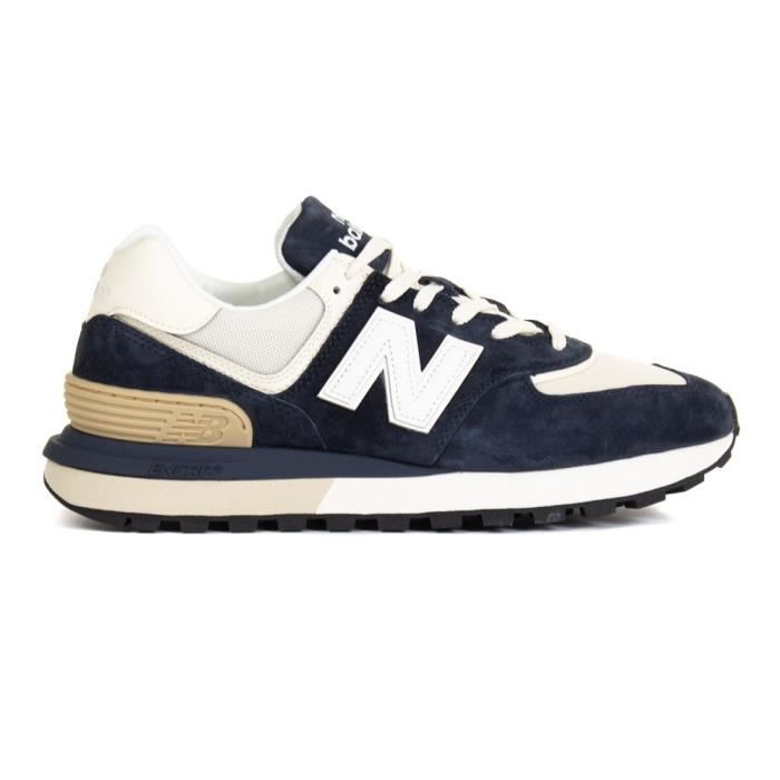 Chaussures - NEW BALANCE - 574 - Bleu - Homme/Adulte - Lacets - Plat ...