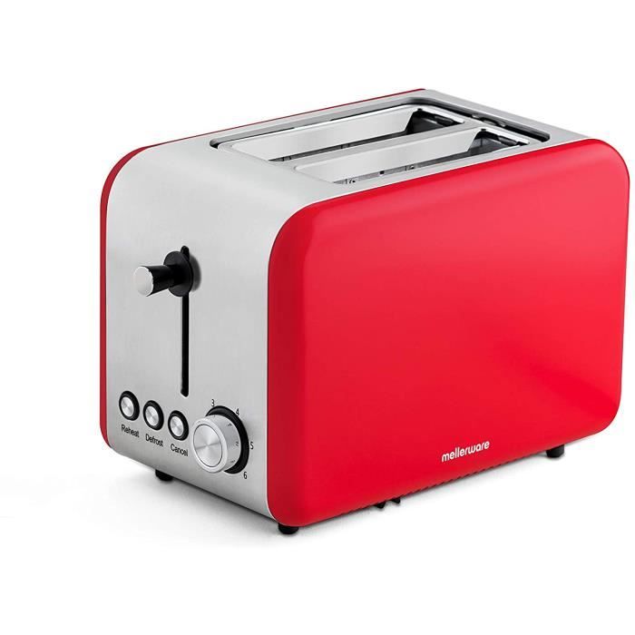 Grille-pain Crispy! | Design originale et compacte | Trois couleurs | 2 ...