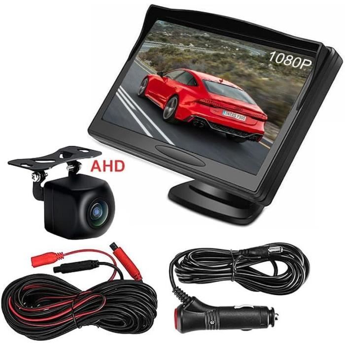 Caméra De Recul Filaire Et Kit Moniteur, Ahd Étanche À Vision Nocturne ...