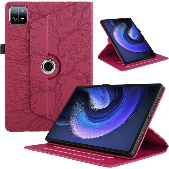 Tablette Coque Pour Xiaomi Pad 6-Pad 6 Pro 11" 2023 Pu Cuir 360°Rotatif ...