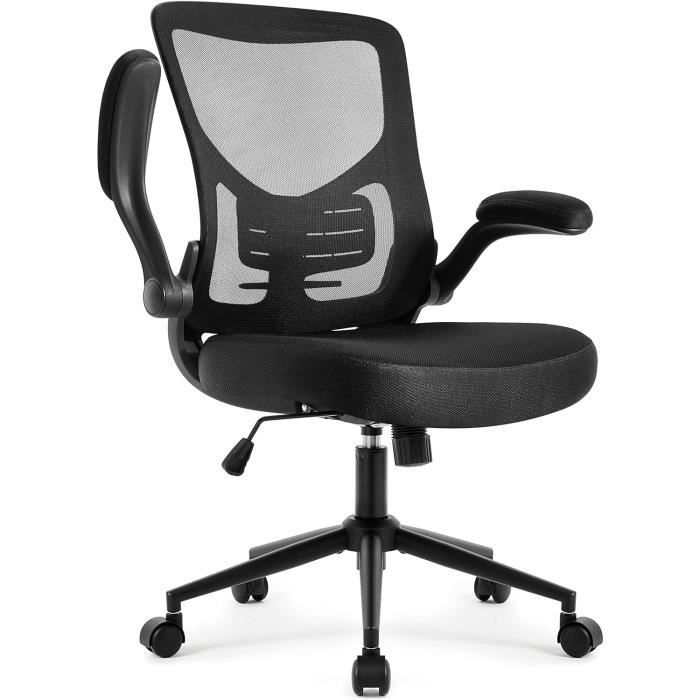 Chaise De Bureau, Chaise Ergonomique, Fauteuil De Bureau Avec ...