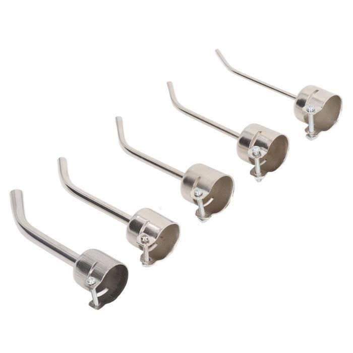 Chuntin-buse de pistolet à souder 5 pièces pistolet à chaleur buse acier inoxydable Air chaud ...