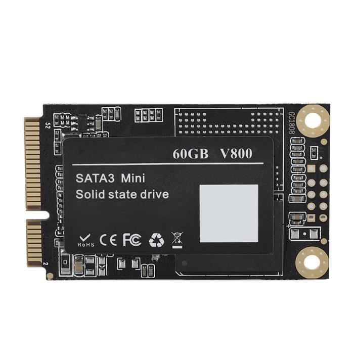 Sonew SSD MSATA3 1,8 pouces MSATA3 SSD mSATA III / II / I Disque SSD pour ordinateur portable ...