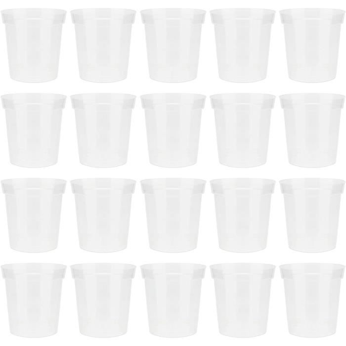 Pot de Fleur, 20 Pcs 9 cm Pots de Plantes à arrosage Automatique avec ...