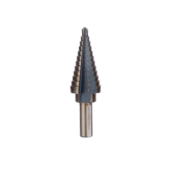 SURENHAP grande perceuse étagée en cobalt 5 pièces grand cobalt HSS ...