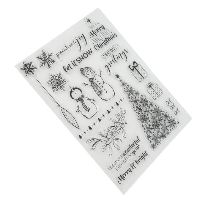 TMISHION fabrication de cartes de tampons Tampon transparent Sûr Sain ...