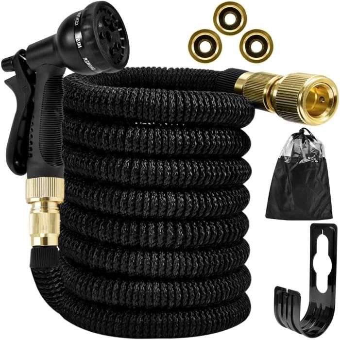 Tuyau D'Arrosage Flexible 22,5 M - Tuyau D'Arrosage Extensible - 4 ...