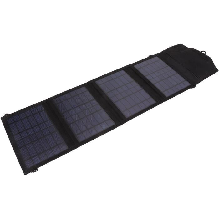Panneau Solaire Pliable, Plaque De Chargeur Solaire Portable À Haute ...