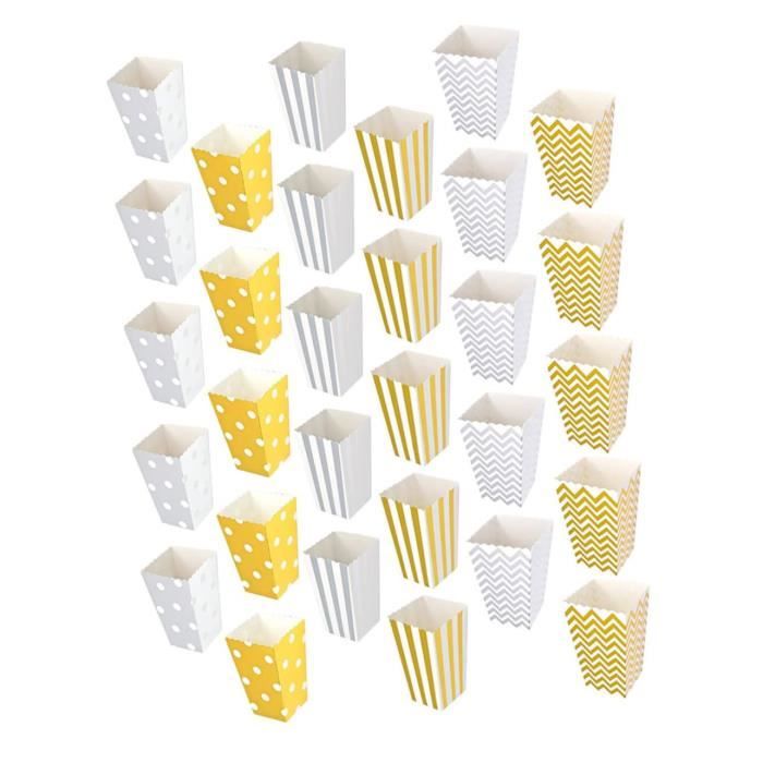 90 Pcs Popcorn Popcorn Box Candy Popcorn Holder Gift Box Popcorn Cups ...