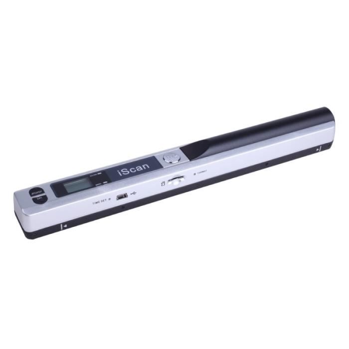 Scanner portable Document mobile à main avec affichage LED Contact ...
