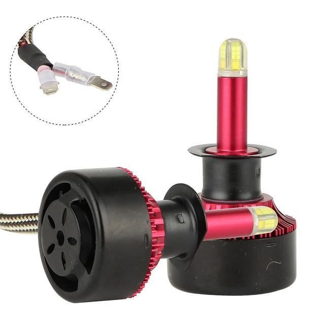 AMPOULE PHARE,H1--Ampoule de voiture lumière LED 200W, voiture phare ...