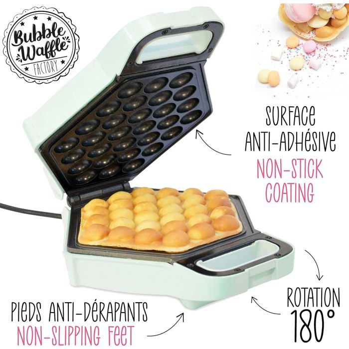 Bubble Waffle Factory - Machine À Gaufres Bulles De Hong Kong ...