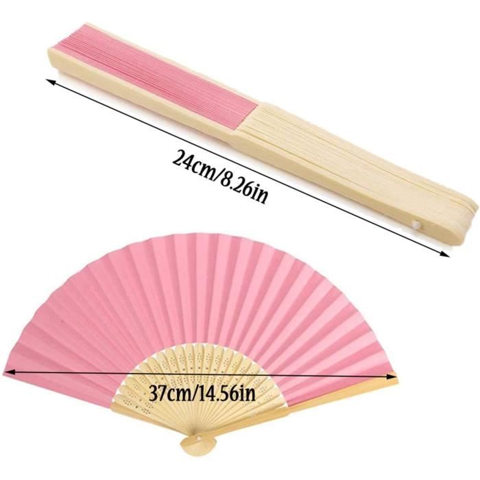 Éventail vierge mariage éventail blancs pliantes papier éventail ...