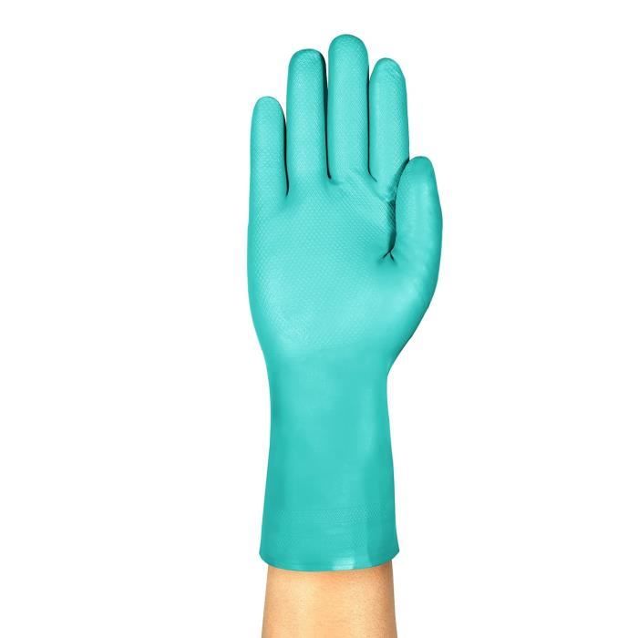 Alphatec 37-300 Gants De Travail En Nitrile, Longs Et Réutilisables ...