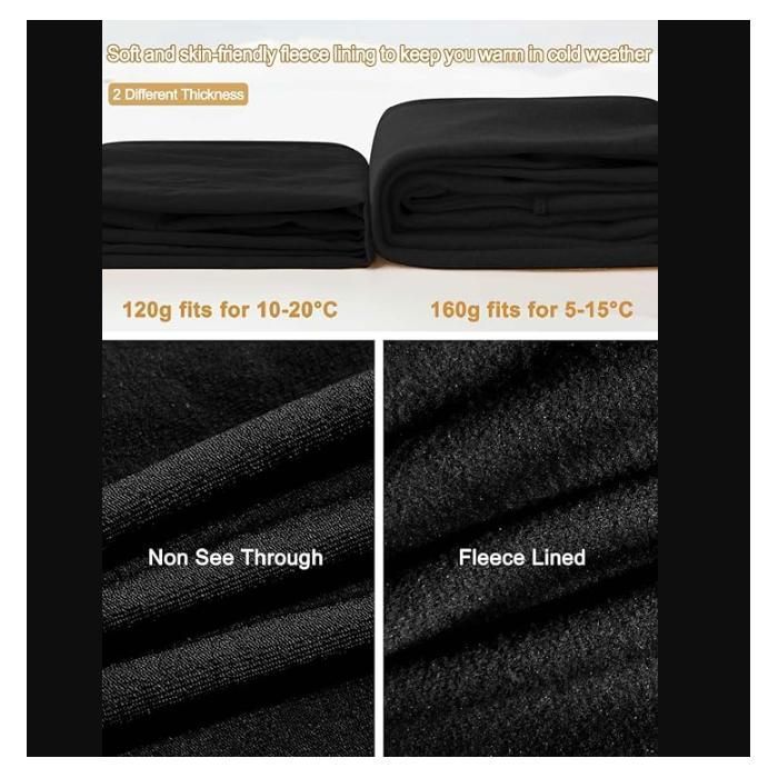 COLLANT THERMIQUE -LEGGING THERMIQUE.Collant Femme Hiver Grande Taille ...