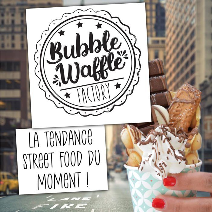 Bubble Waffle Factory - Machine À Gaufres Bulles De Hong Kong ...