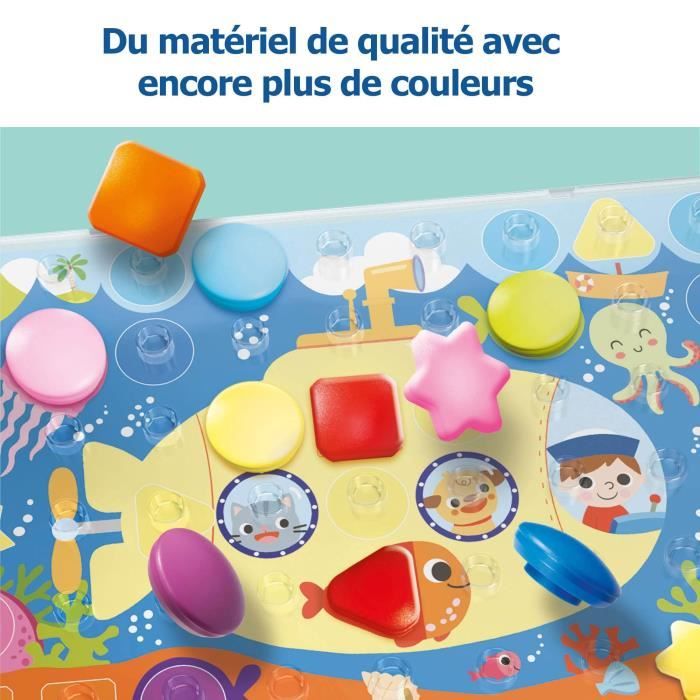 Colorino Formes et couleurs - Jeu Educatif - 20987 - Ravensburger ...