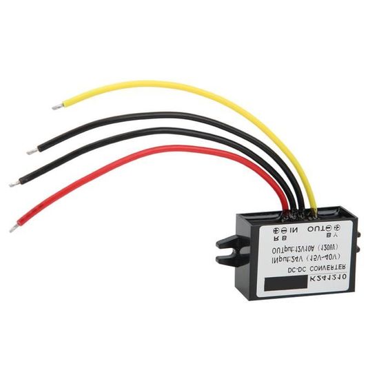 Cikonielf Module abaisseur Convertisseur DC-DC Buck 24V à 12V 10A Module d'alimentation ...