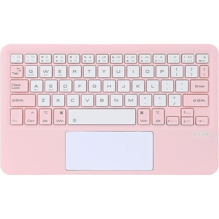 Clavier Bluetooth avec Pavé Tactile, Clavier Bluetooth sans Fil Ultra ...
